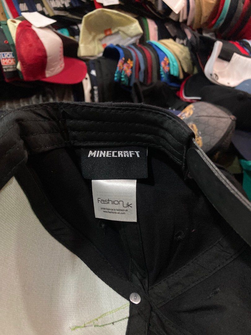MINECRAFT, Men's Fashion, Watches & Accessories, Caps & Hats on Carousell