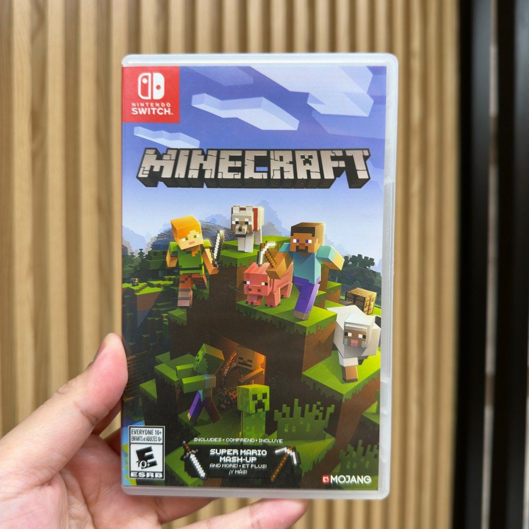 Minecraft switch game, Video Gaming, Video Games, Nintendo on Carousell