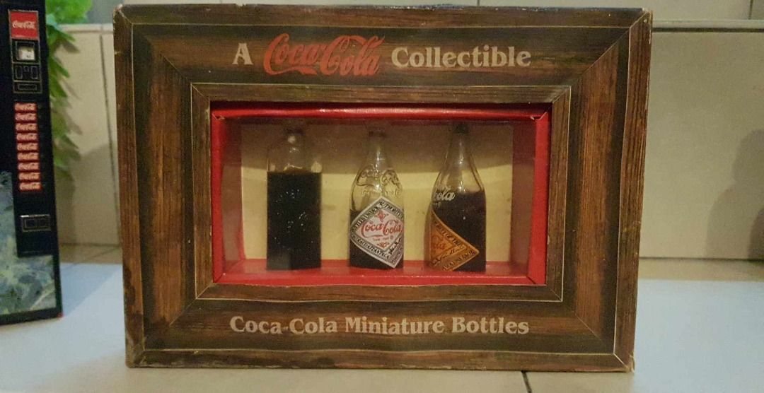 Miniature Coca Cola Bottle, Furniture & Home Living, Home Decor, Other ...