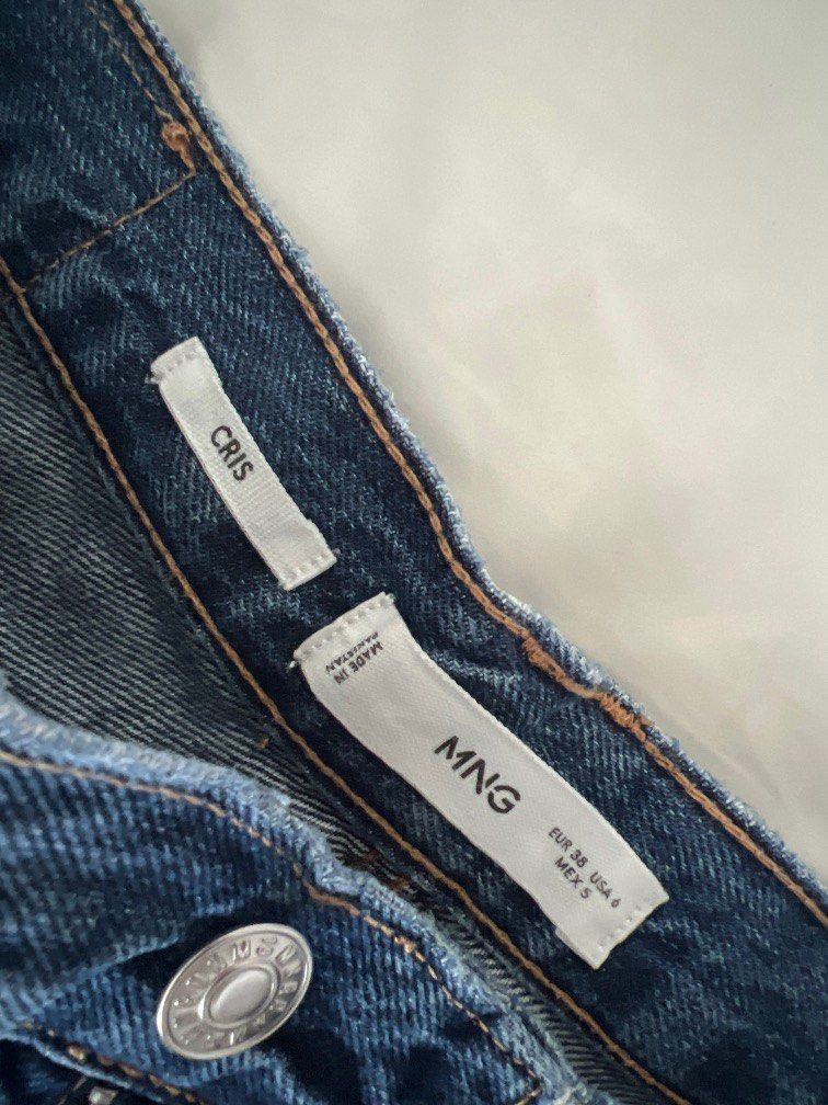 MNG MOM JEANS, Women's Fashion, Bottoms, Jeans on Carousell