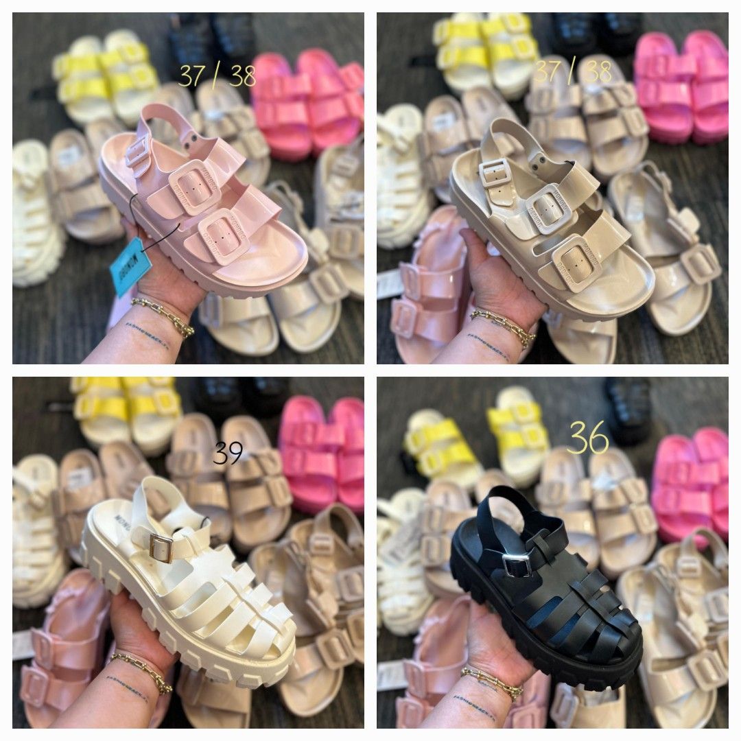 Monobo Sandals, Women's Fashion, Footwear, Flats & Sandals on Carousell