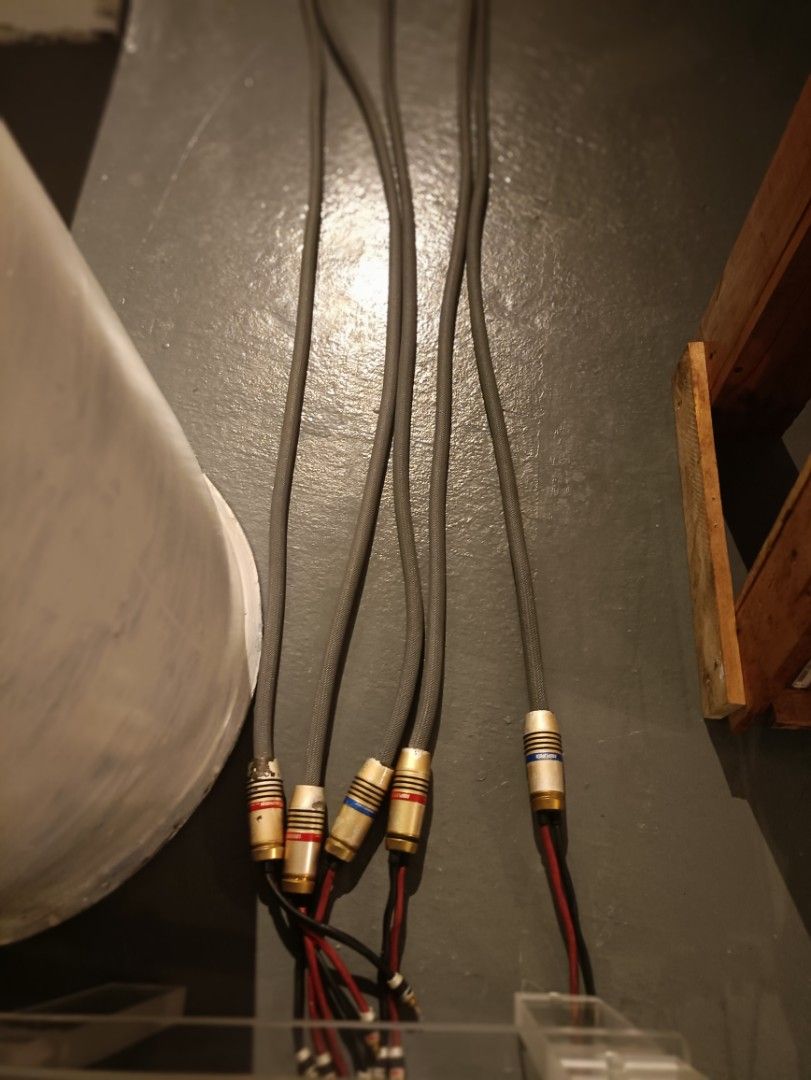 Monster cable M series 2.2s speaker cable 5 meter, Audio, Other Audio ...