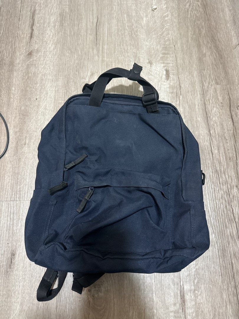 Muji Less Tiring With Handle Backpack, Women's Fashion, Bags & Wallets ...