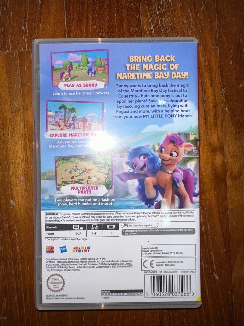 My Little Pony: A Maretime Bay Adventure Nintendo Switch Game, Video ...