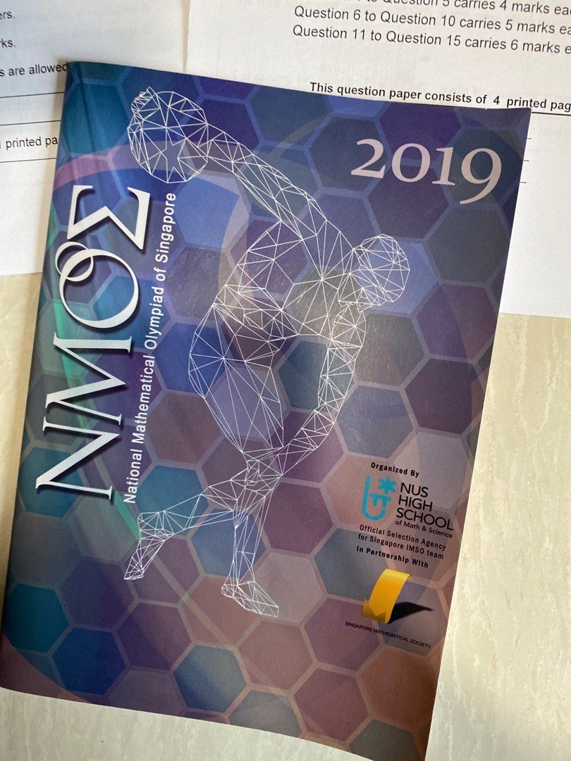 National Mathematical Olympiad Of Singapore