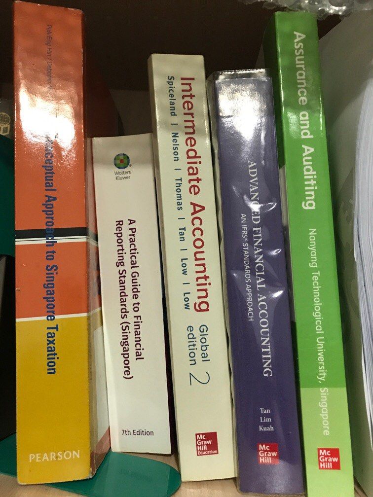 NBS Accounting Textbooks, Hobbies & Toys, Books & Magazines, Textbooks on Carousell