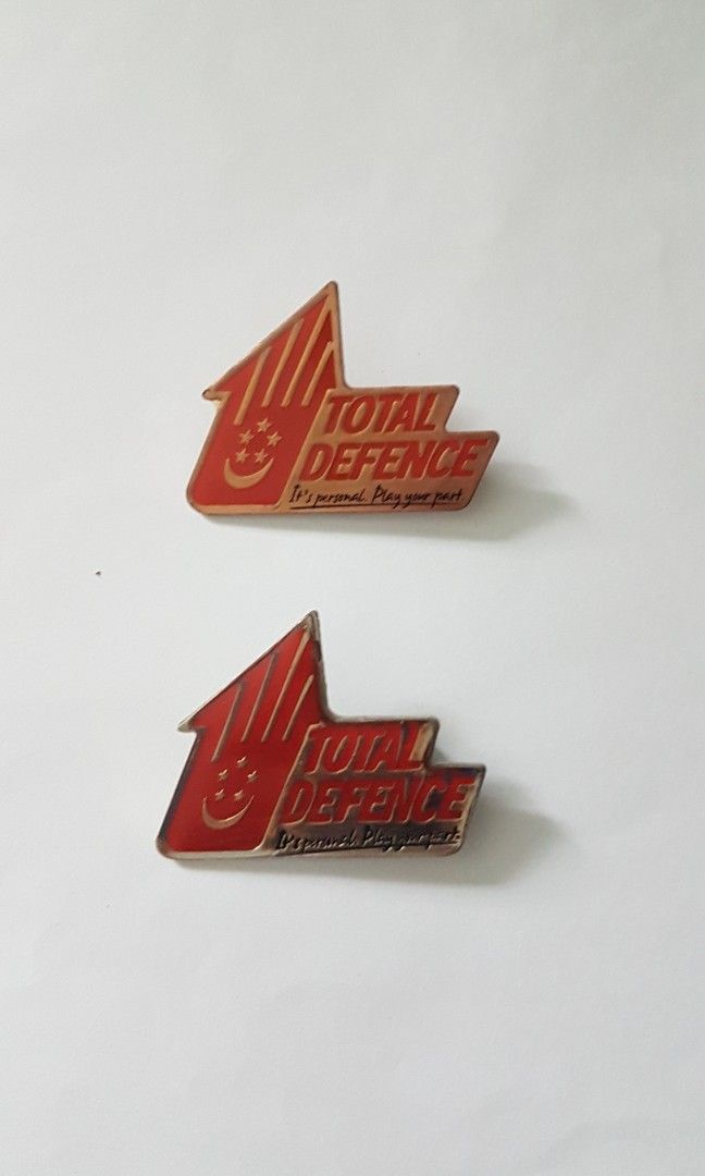 NCC Total Defence Badge, Hobbies & Toys, Memorabilia & Collectibles ...