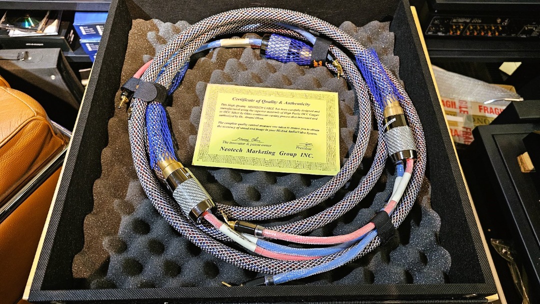 Neotech NES-3001 speaker cable 2.5m, Audio, Other Audio Equipment on ...