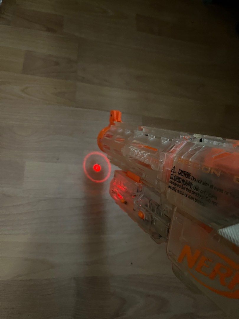 Nerf recon cs6 transparent clear edition, Hobbies & Toys, Toys & Games ...