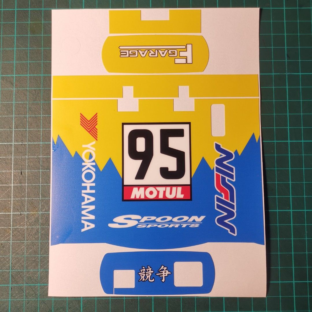 NEW!!! Custom Printed Spoon Sports Motorcycle IU Unit Decal ...