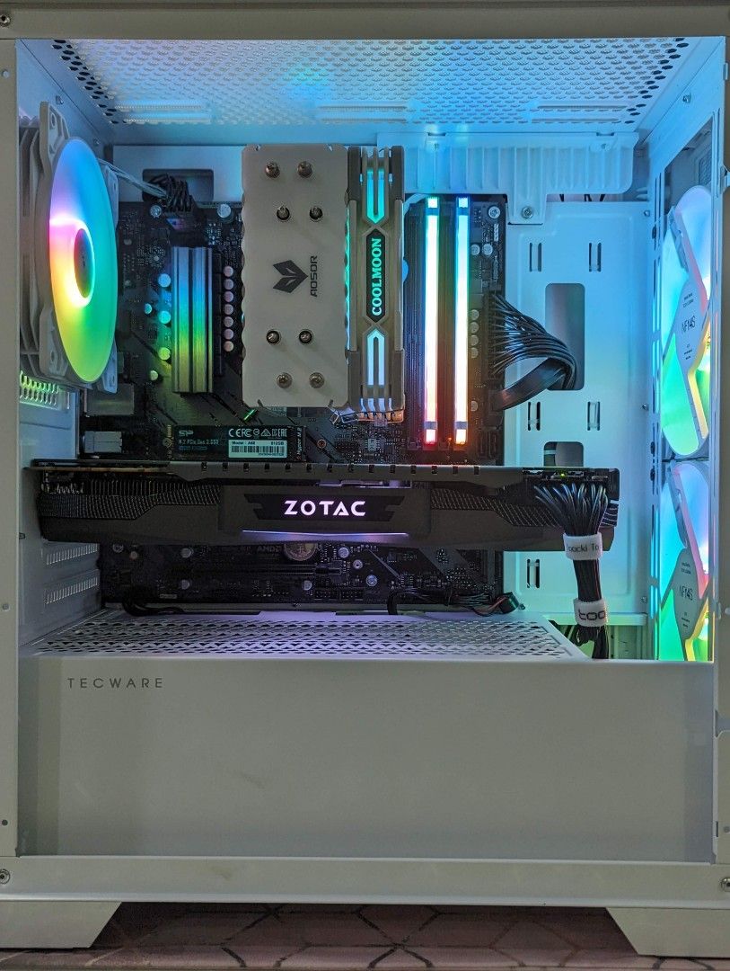 New PC Ryzen 5 3600 / Zotac Gtx1070 Zotac Amp! Edition 8Gb / Budget Desktop Gaming Pc, Computers ...