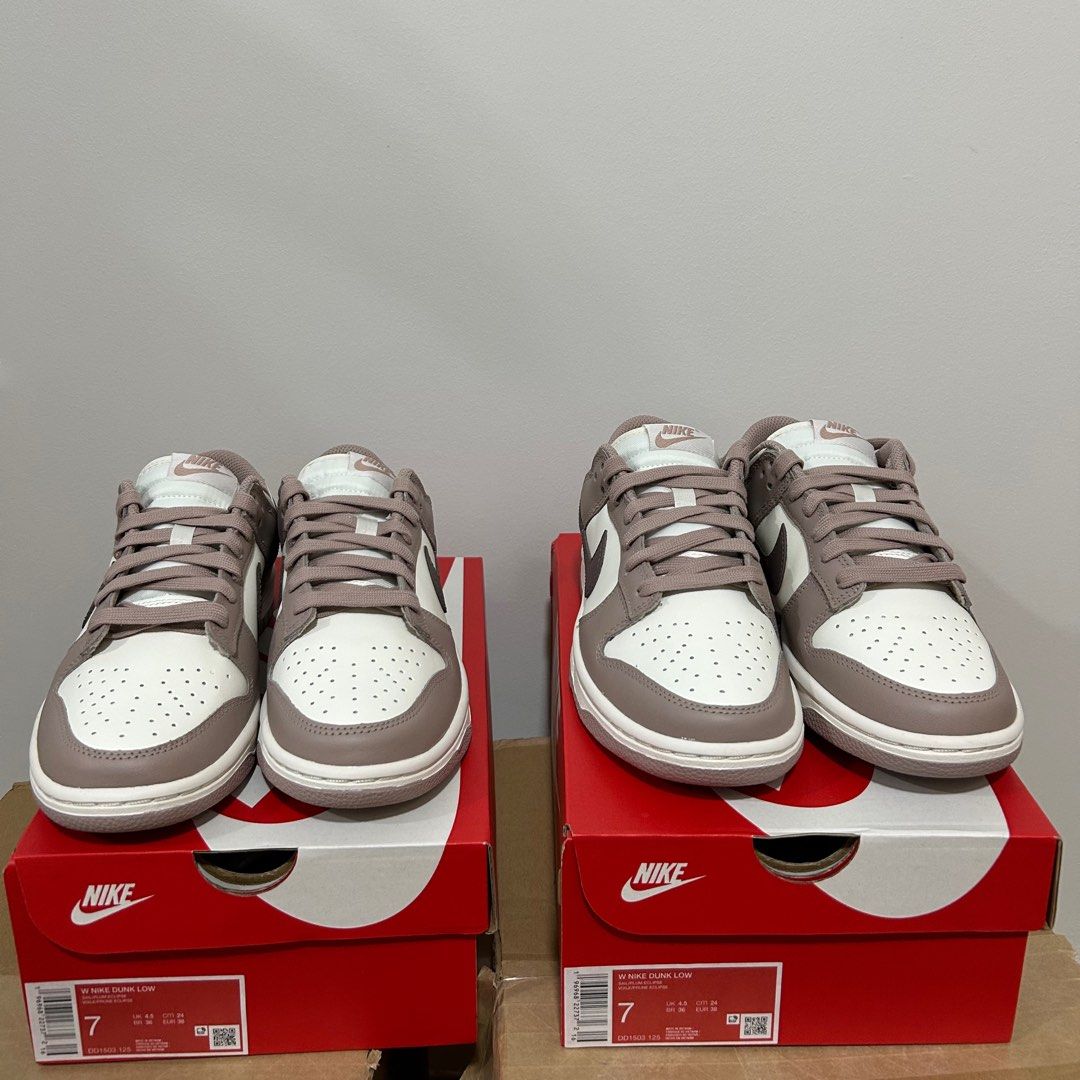 Nike Dunk Low Diffused Taupe, Women's Fashion, Footwear, Sneakers on ...