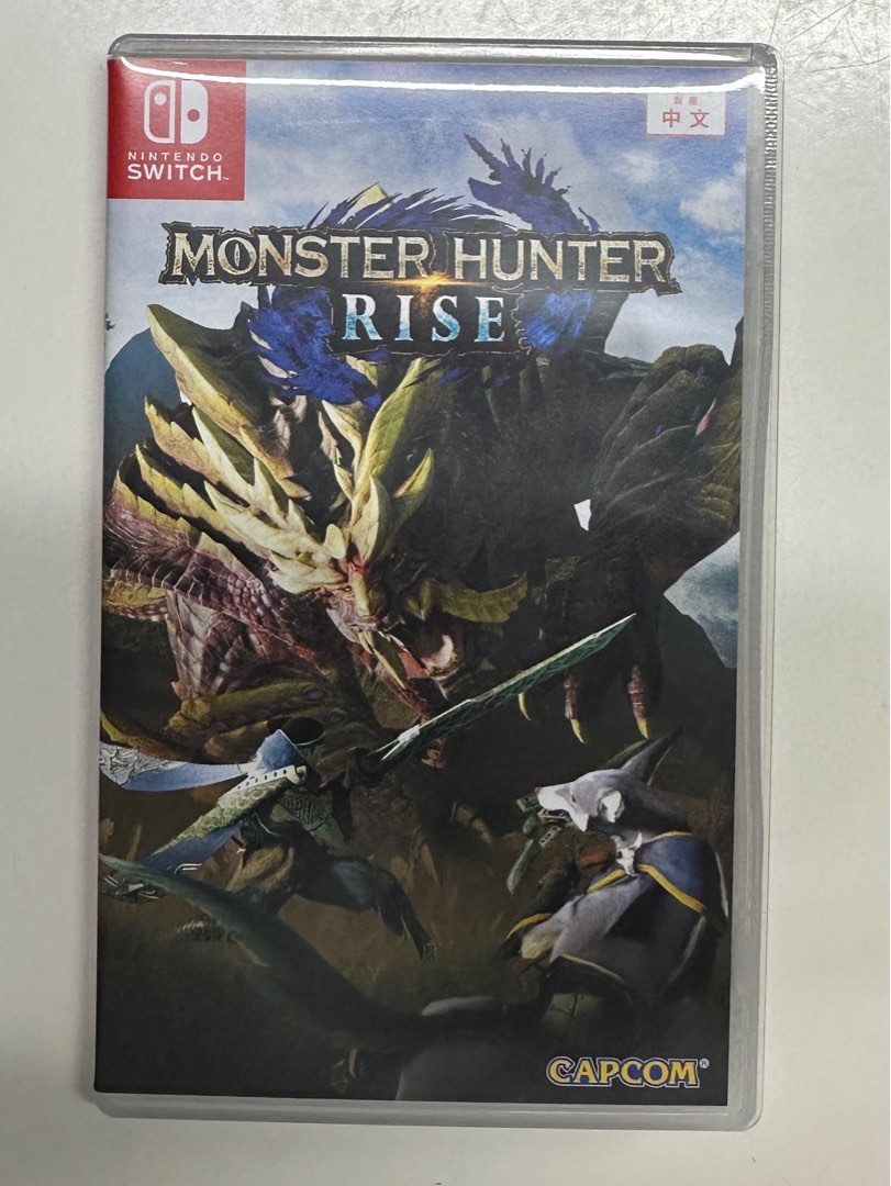 Nintendo Switch Monster Hunter Rise, 電子遊戲, 電子遊戲, Nintendo 任天堂 - Carousell