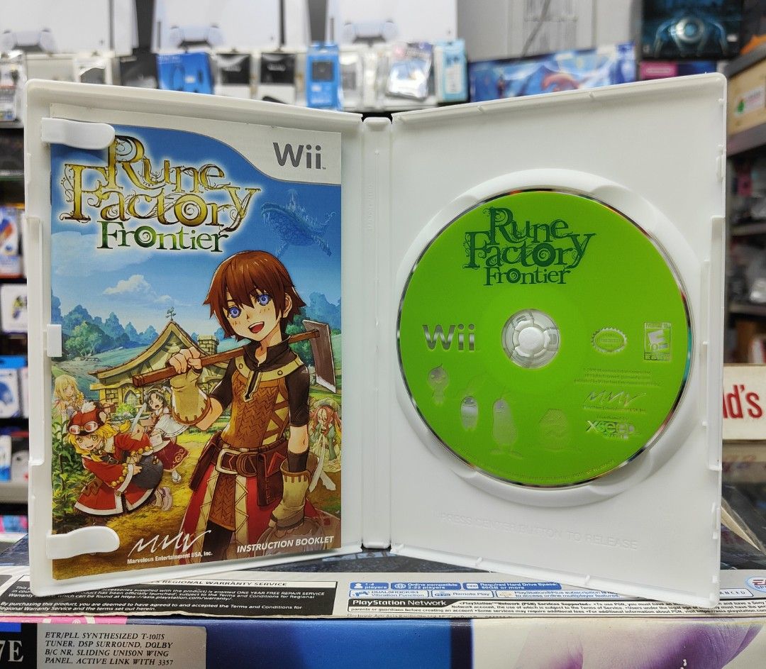 Nintendo Wii Rune Factory Frontier, Video Gaming, Video Games, Nintendo ...