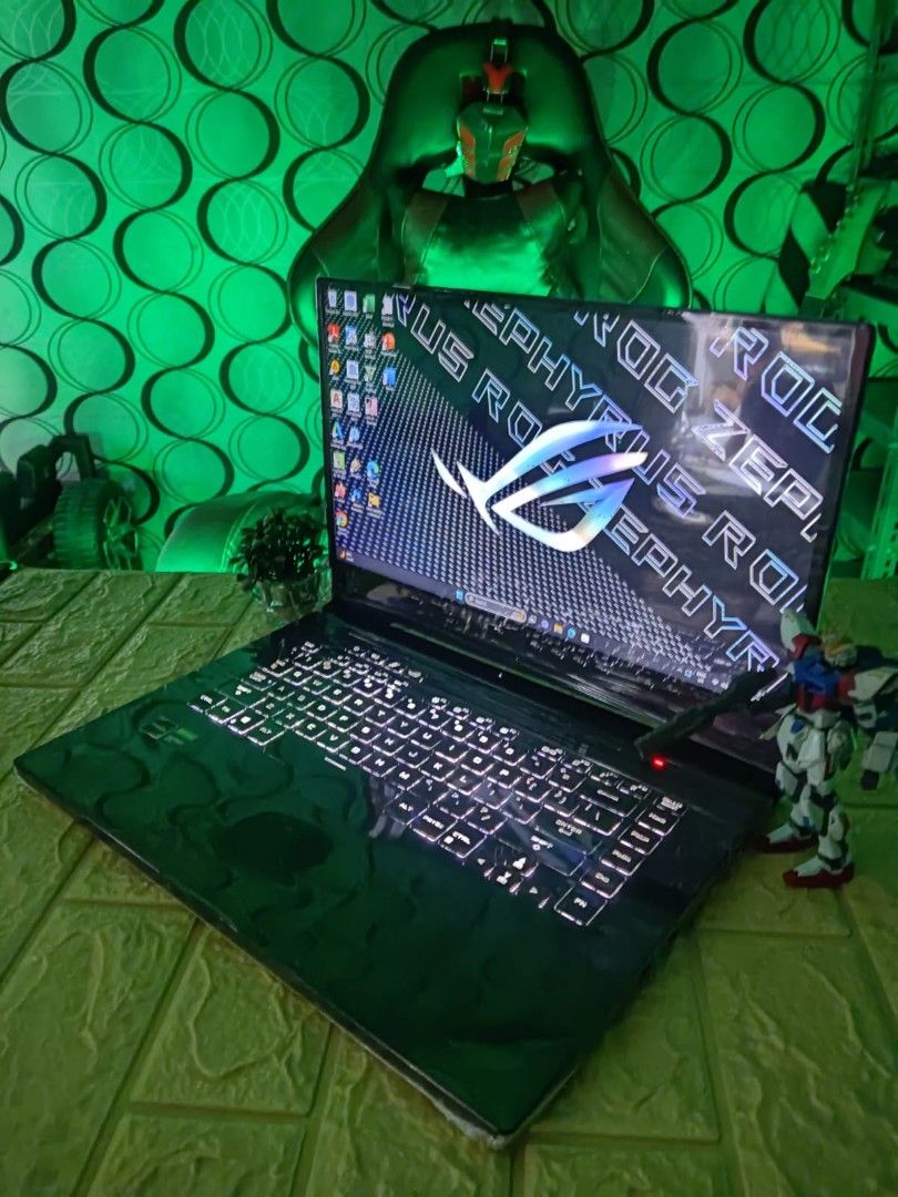 [NVIDIA GTX 1660Ti 6Gb] Laptop Gaming Asus ROG Zephyrus GU502DU Ryzen 7 ...