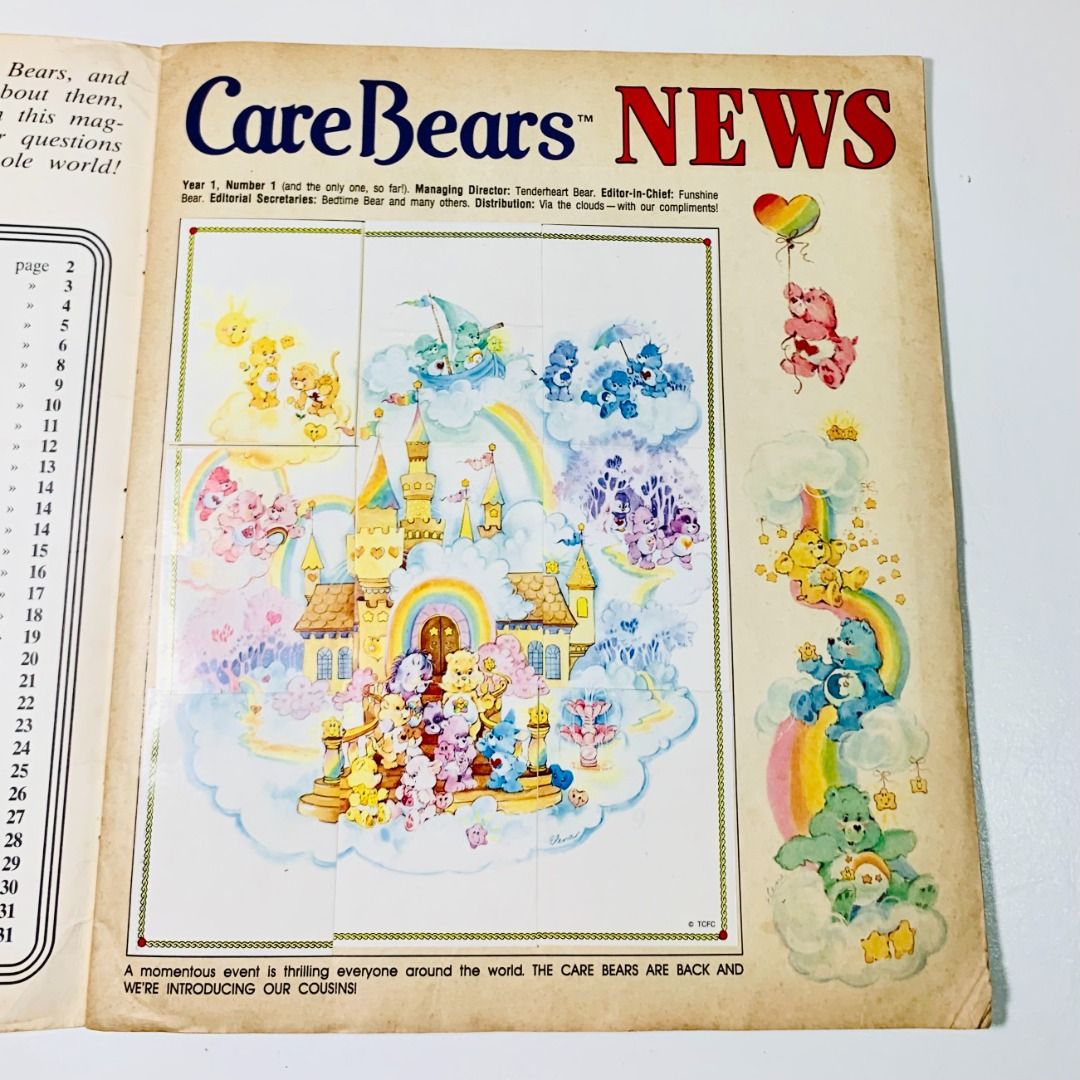 Official Care Bears Sticker Album (1987), Hobbies & Toys, Memorabilia ...