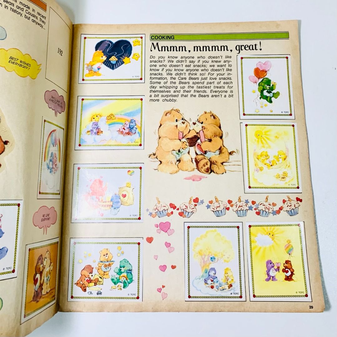 Official Care Bears Sticker Album (1987), Hobbies & Toys, Memorabilia ...