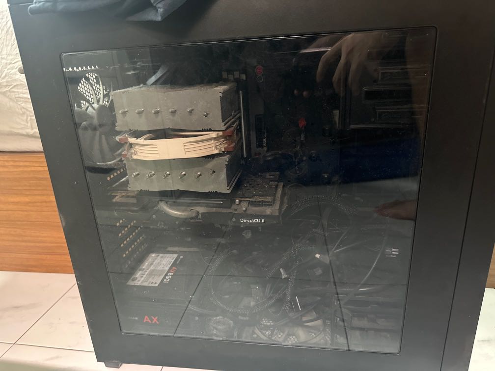 Old computer parts + Noctua NH-D15 + new Corsair CX550M, Computers ...