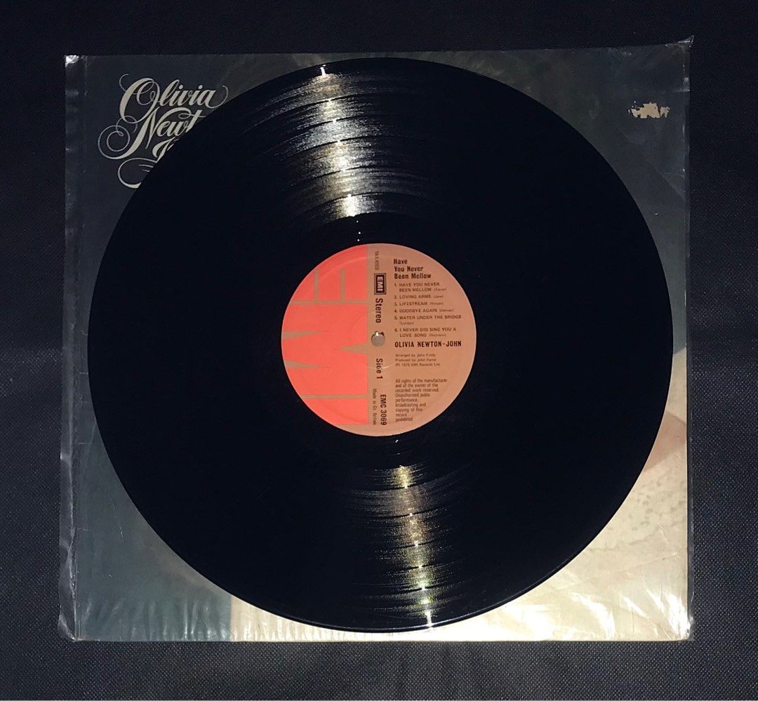 OLIVIA NEWTON JOHN -HAVE YOU NEVER BEEN MELLOW LP RECORDS, Hobbies ...
