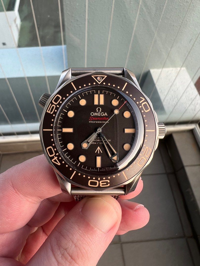 Omega Seamaster No Time To Die, Luxury, Watches on Carousell
