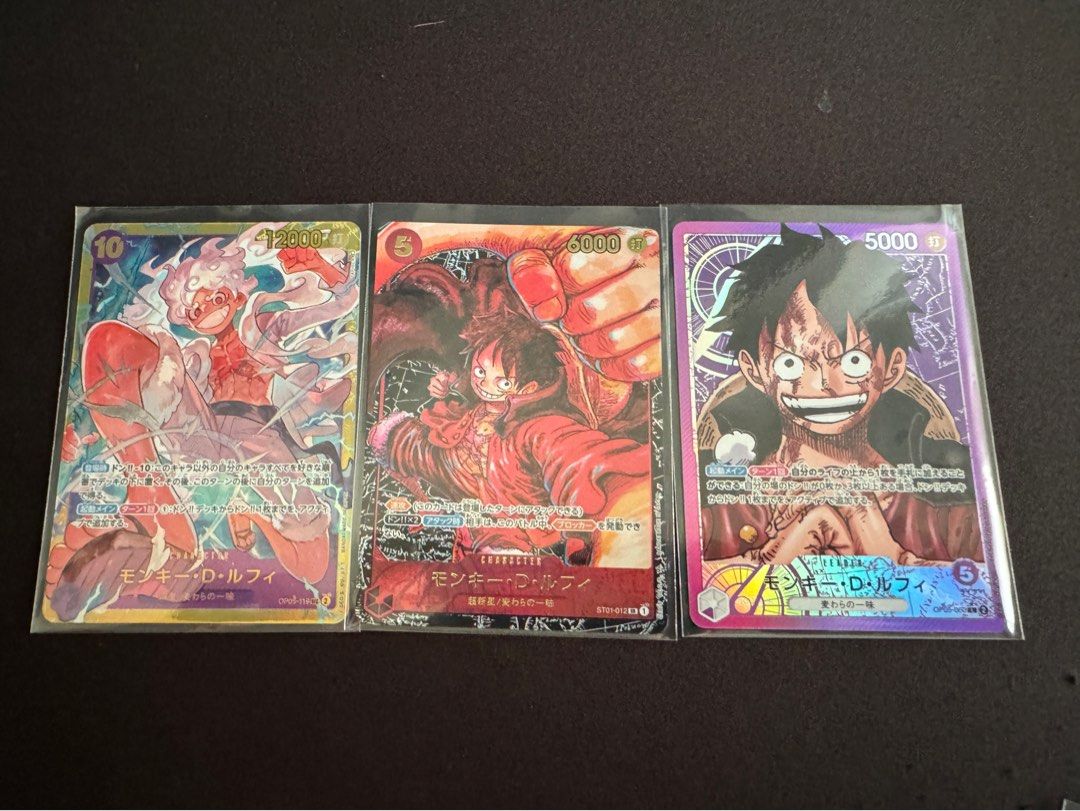 One Piece TCG OP-05 Luffy, Hobbies & Toys, Toys & Games on Carousell