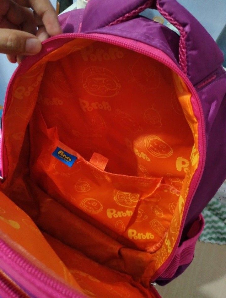 ORIG Pororo backpack JUMBO size, Hobbies & Toys, Stationary & Craft ...