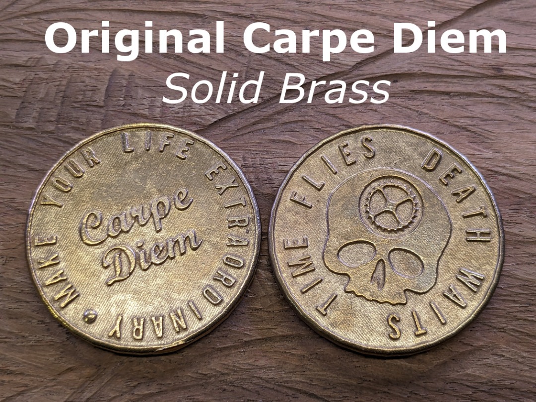 ORIGINAL CARPE DIEM COIN (US Made), Hobbies & Toys, Memorabilia ...