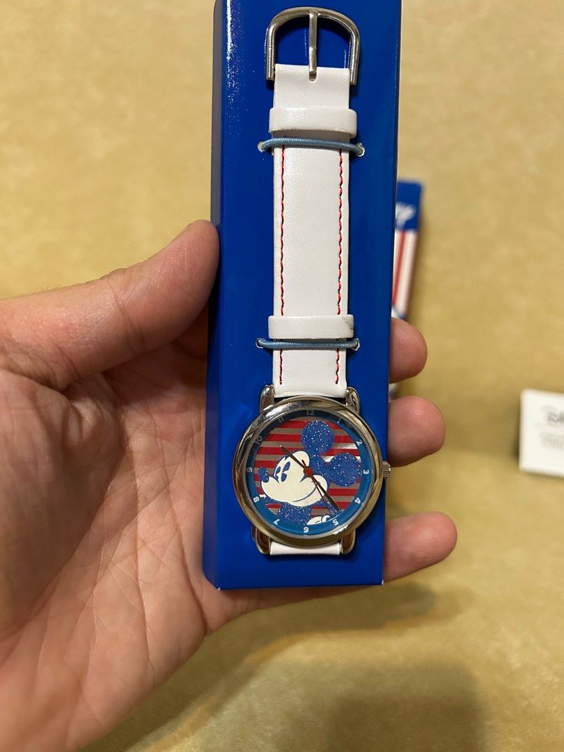 Original Disney Mickey Mouse watch (American flag design), Women's ...