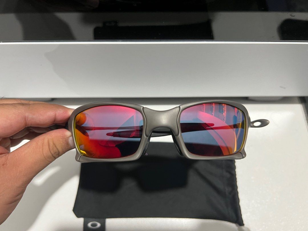 original oakley xsquared xmetal, Men's Fashion, Watches & Accessories, Sunglasses & Eyewear on ...