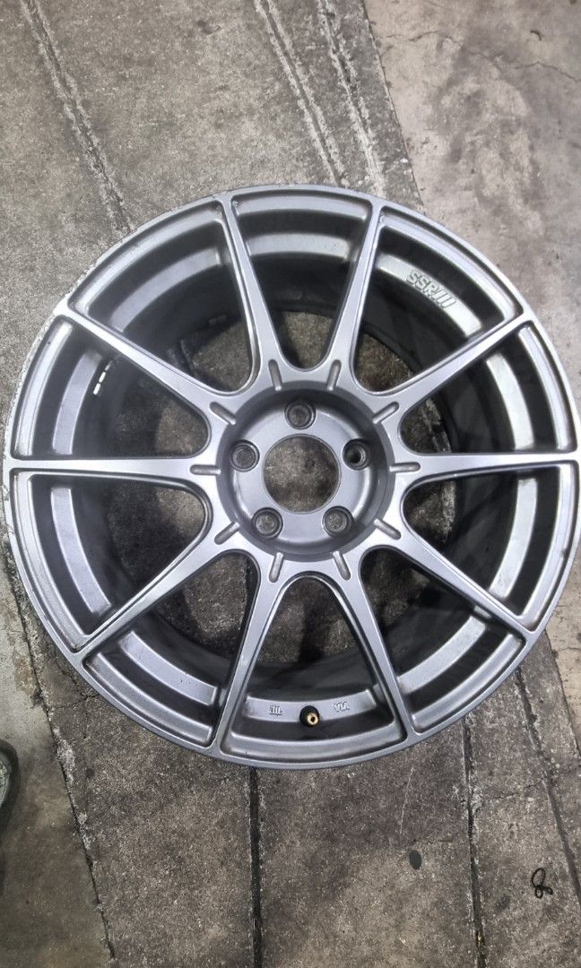 Original SSR GTX01 Rims x 3, Car Accessories, Accessories on Carousell