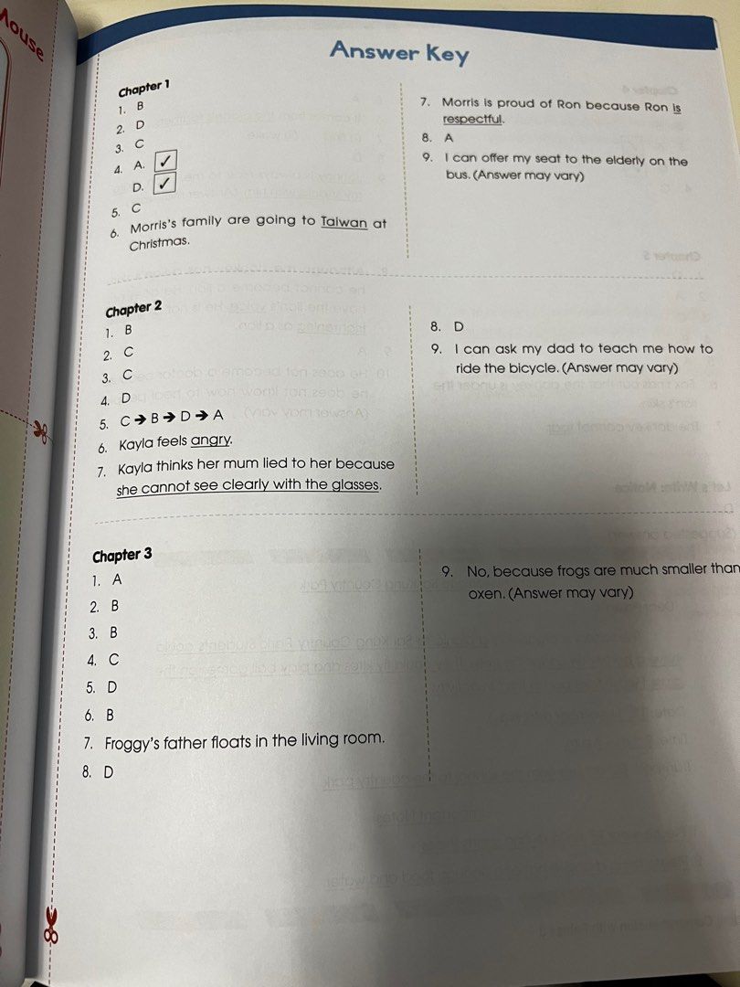 P3 Reading Comprehension 3 with Answer, 興趣及遊戲, 書本 & 文具, 書本及雜誌 - 補充練習 ...
