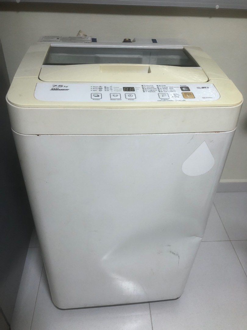 Panasonic Washing Machine $80 only, TV & Home Appliances, Washing ...