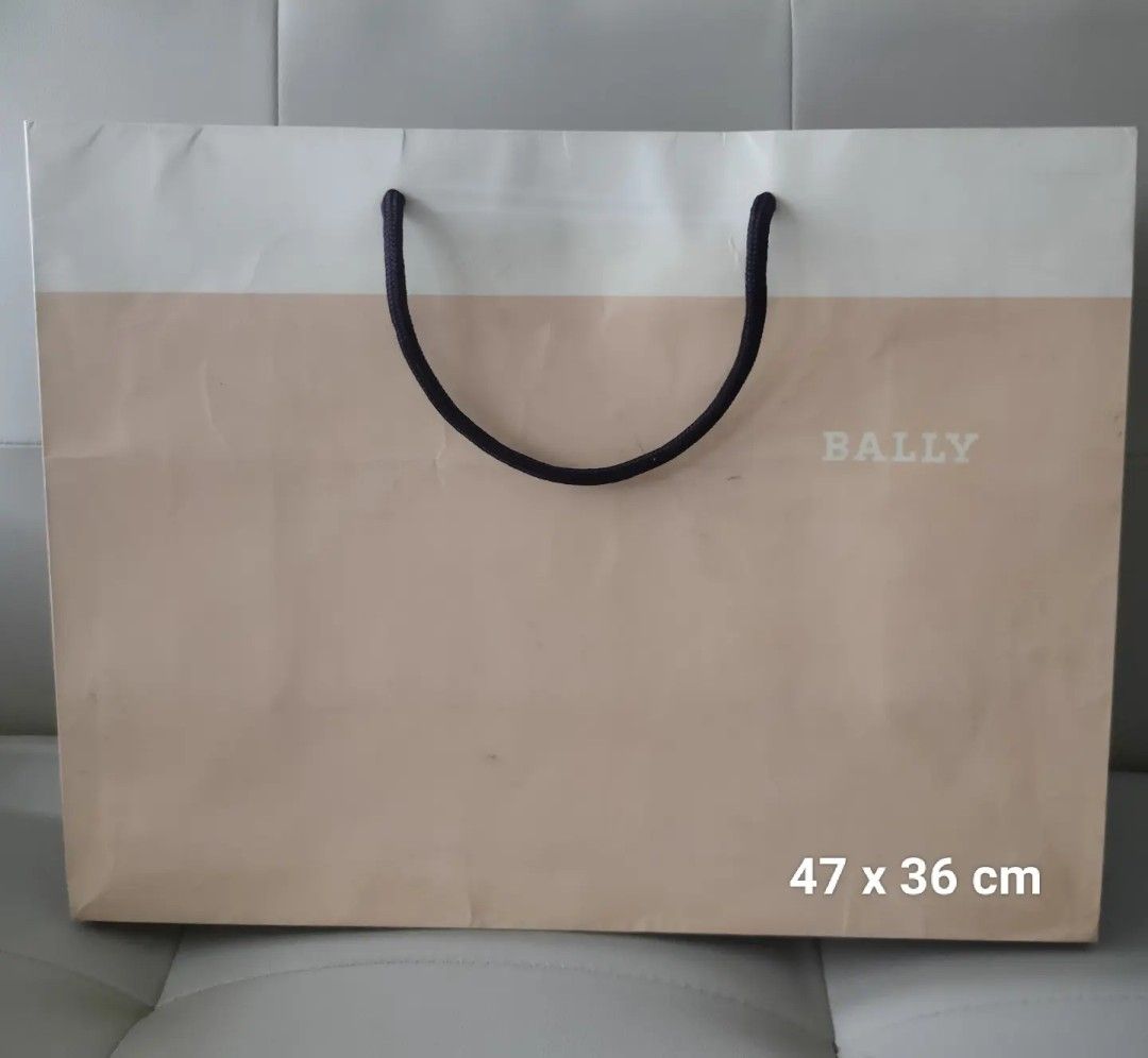 paperbag bally large original / paper bag bally asli, Serba Serbi ...
