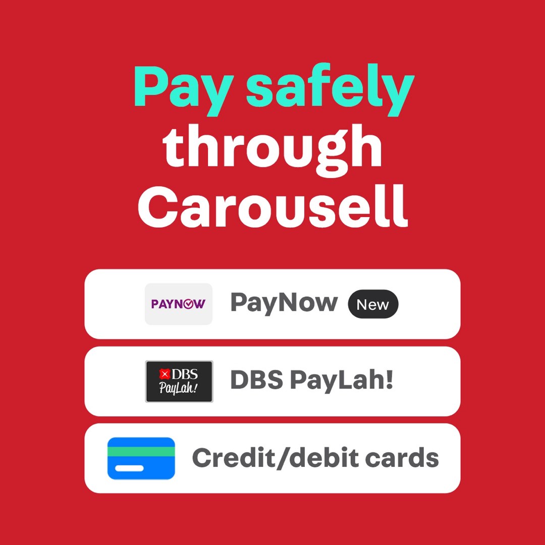 Pay safely through Carousell with popular payment methods ...