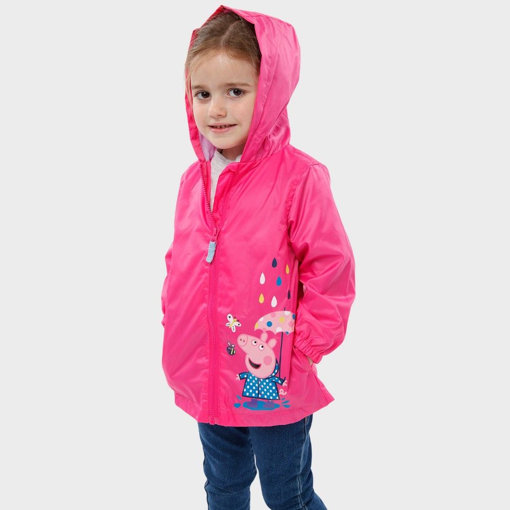 Peppa pig hooded raincoat, Babies & Kids, Babies & Kids Fashion on Carousell