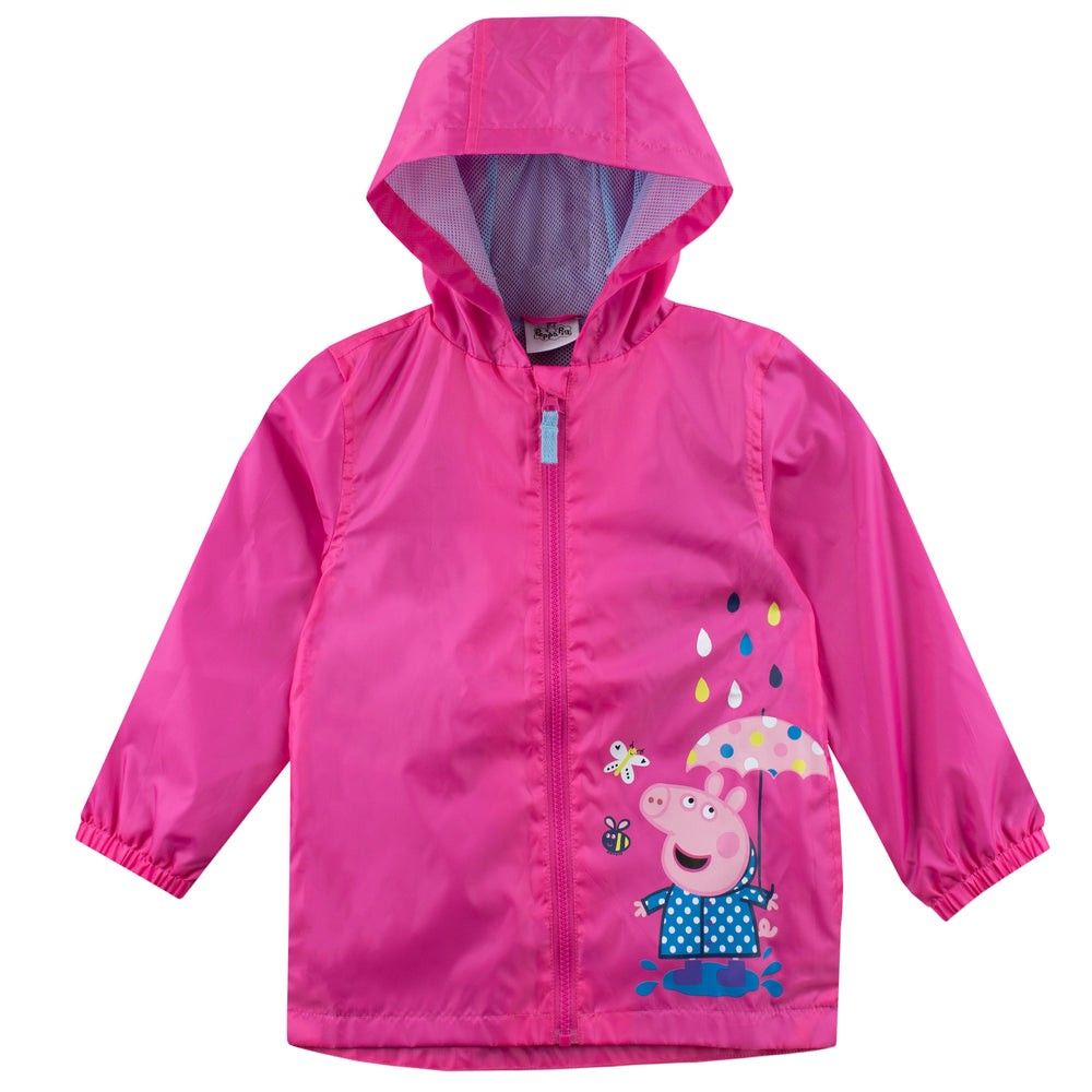 Peppa pig hooded raincoat, Babies & Kids, Babies & Kids Fashion on Carousell