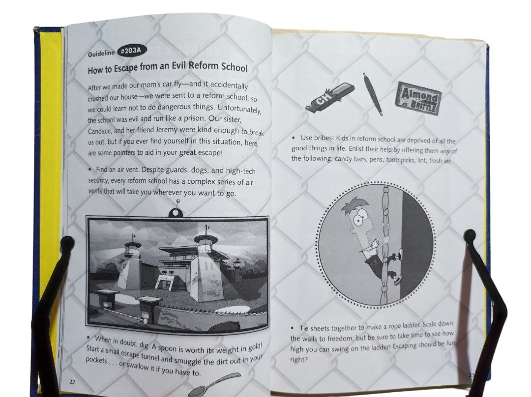 Phineas and Ferb Guide to Life Walt Disney First Edition, Hobbies ...