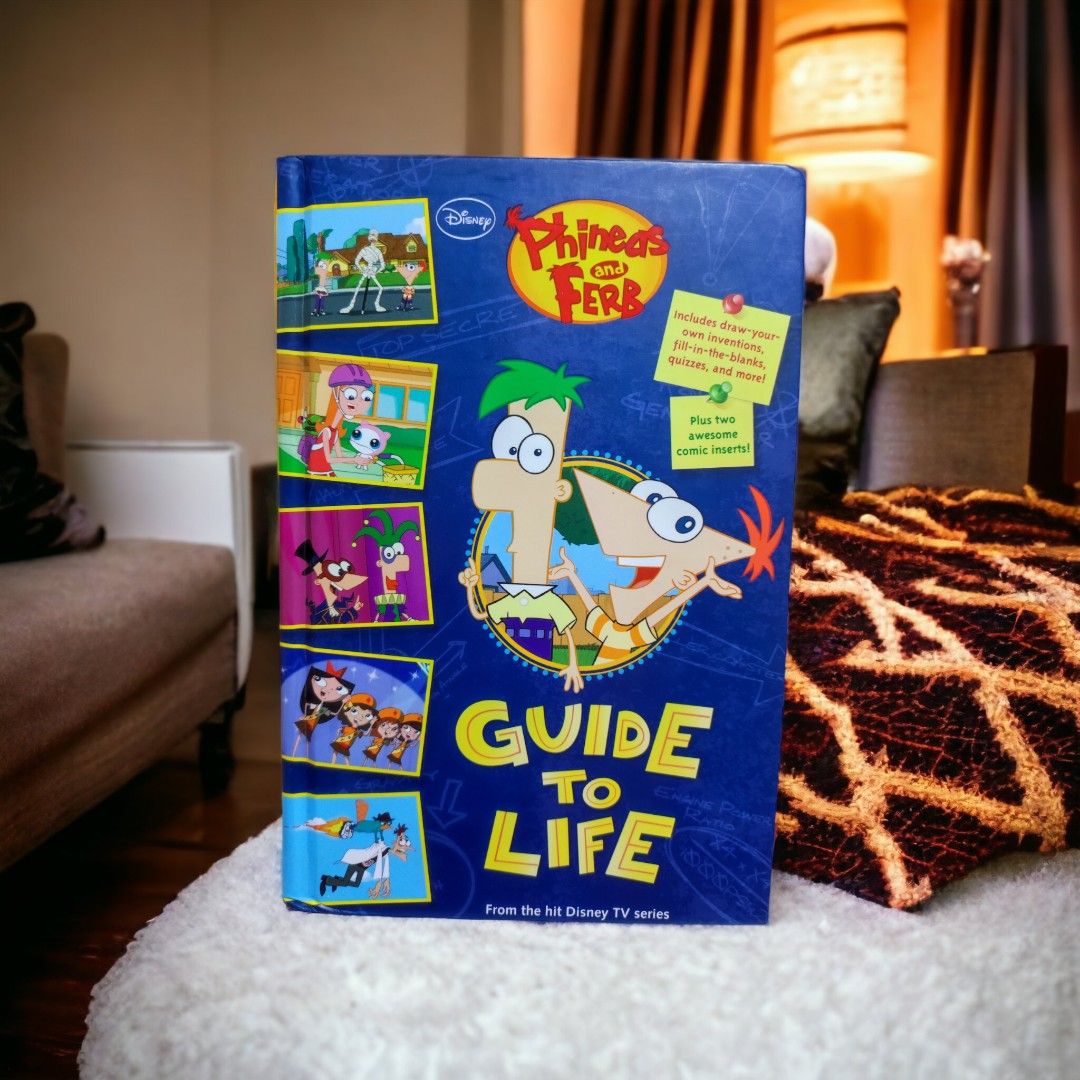 Phineas and Ferb Guide to Life Walt Disney First Edition, Hobbies ...
