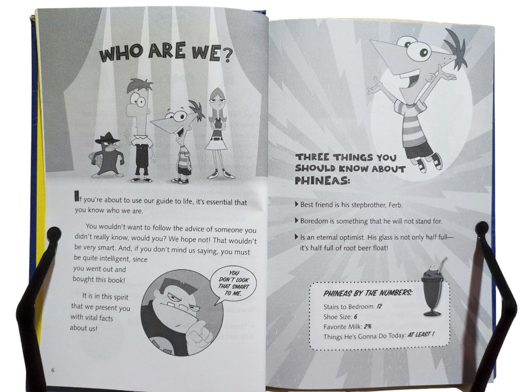 Phineas and Ferb Guide to Life Walt Disney First Edition, Hobbies ...
