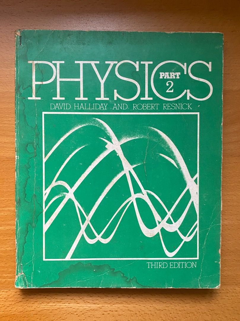 Physics Textbook (Wiley International), Hobbies & Toys, Books ...