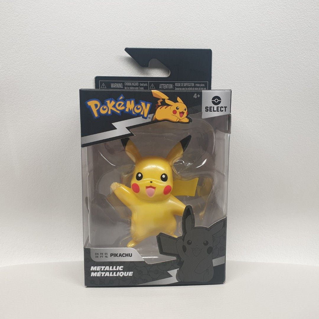 PIKACHU METALLIC Pokemon Select Series 1, Hobbies & Toys, Toys & Games ...
