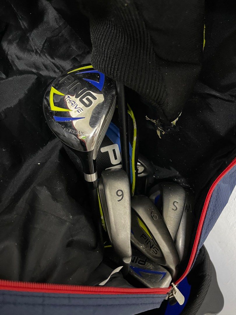 Ping Thrive Gold Club Set, Sports Equipment, Sports & Games, Golf on ...