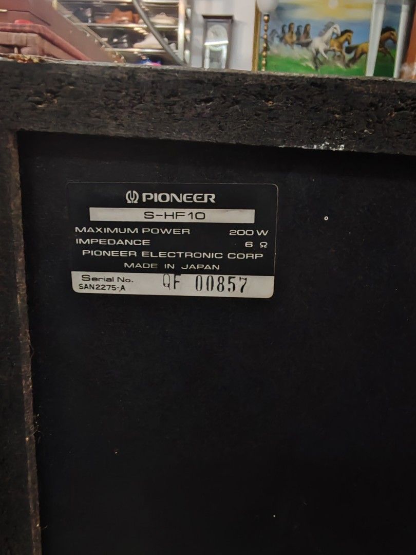 Pioneer S-HF-10 speaker power linear, Audio, Soundbars, Speakers & Amplifiers on Carousell
