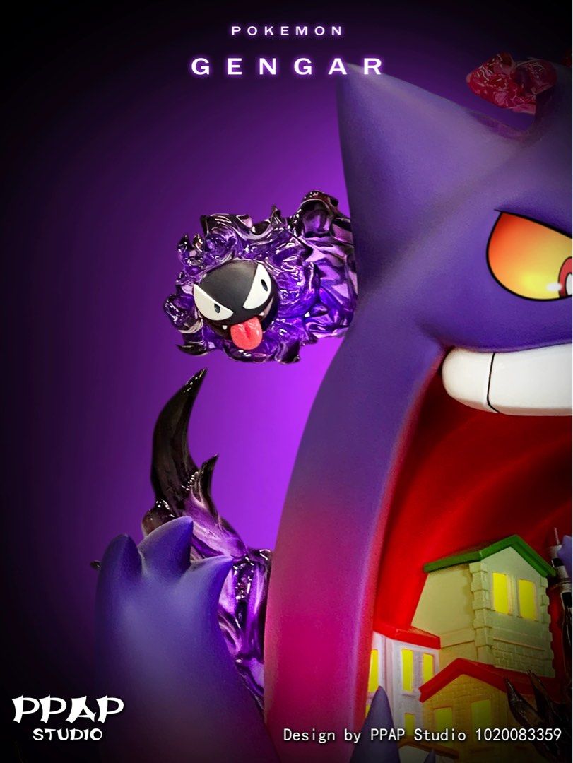 [PO] PPAP Studio - Pokemon Evolution Series Gigantamax Gengar with LED ...