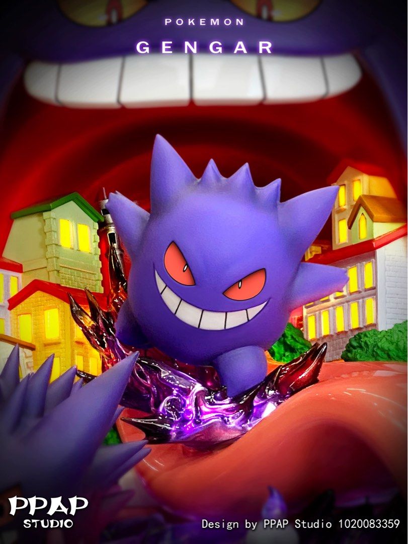 [PO] PPAP Studio - Pokemon Evolution Series Gigantamax Gengar with LED ...