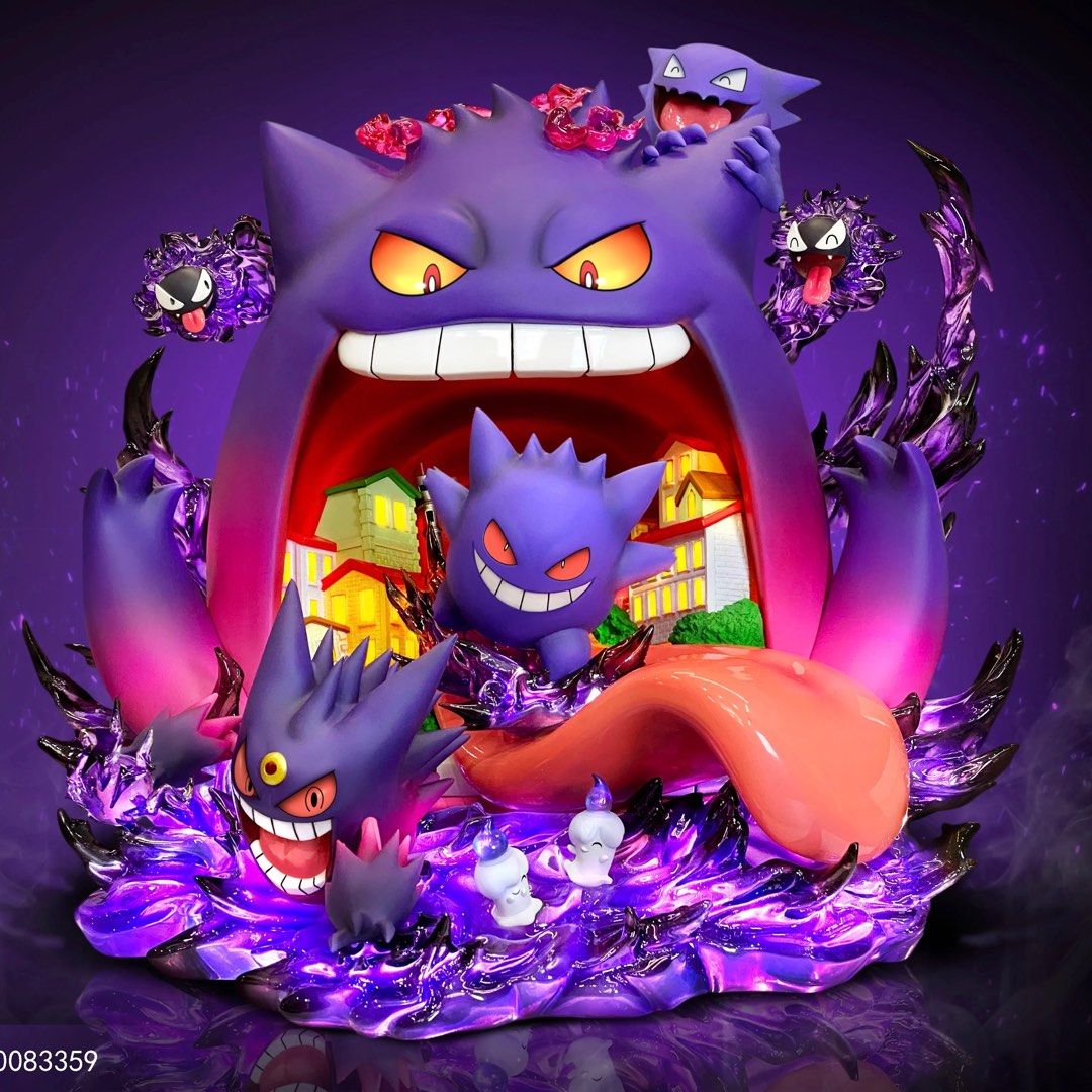 [PO] PPAP Studio - Pokemon Evolution Series Gigantamax Gengar with LED ...