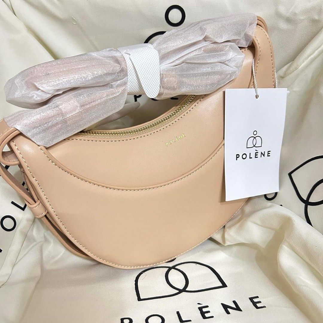 Polene half moon crossbody bag, Women's Fashion, Bags & Wallets ...