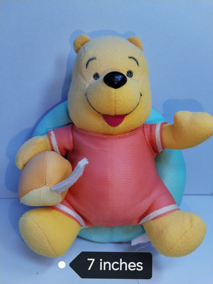 Pooh in salbabida, Hobbies & Toys, Toys & Games on Carousell