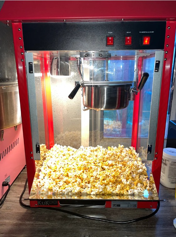 Pop corn booth for your weddings/birthday/corporates and many more ...