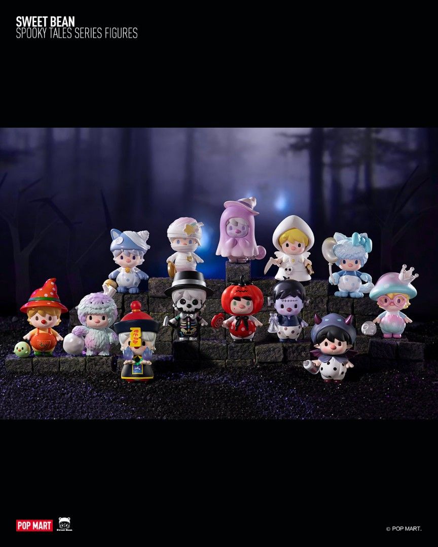 POP MART Sweet Bean Spooky Tales Series - Vampire, Hobbies & Toys, Toys ...